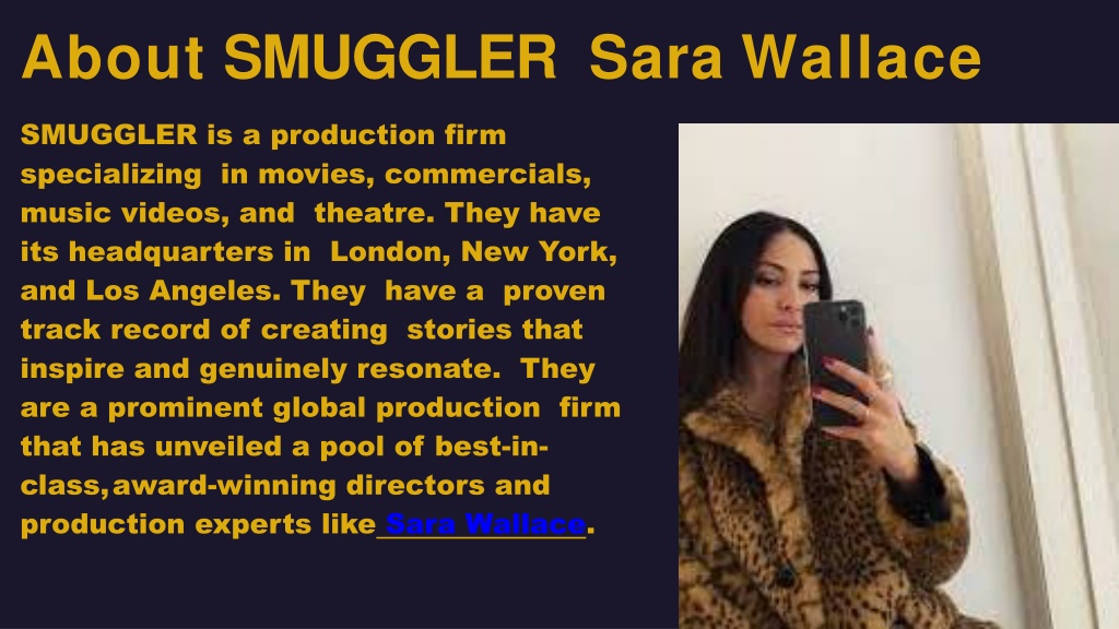PPT - Sara Wallace - Producing A Music Video For Beyonce PowerPoint Presentation - ID:11452769