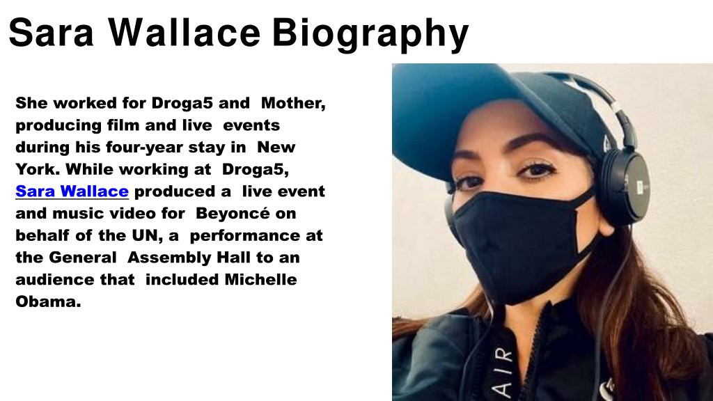 PPT - Sara Wallace - Producing A Music Video For Beyonce PowerPoint Presentation - ID:11452769