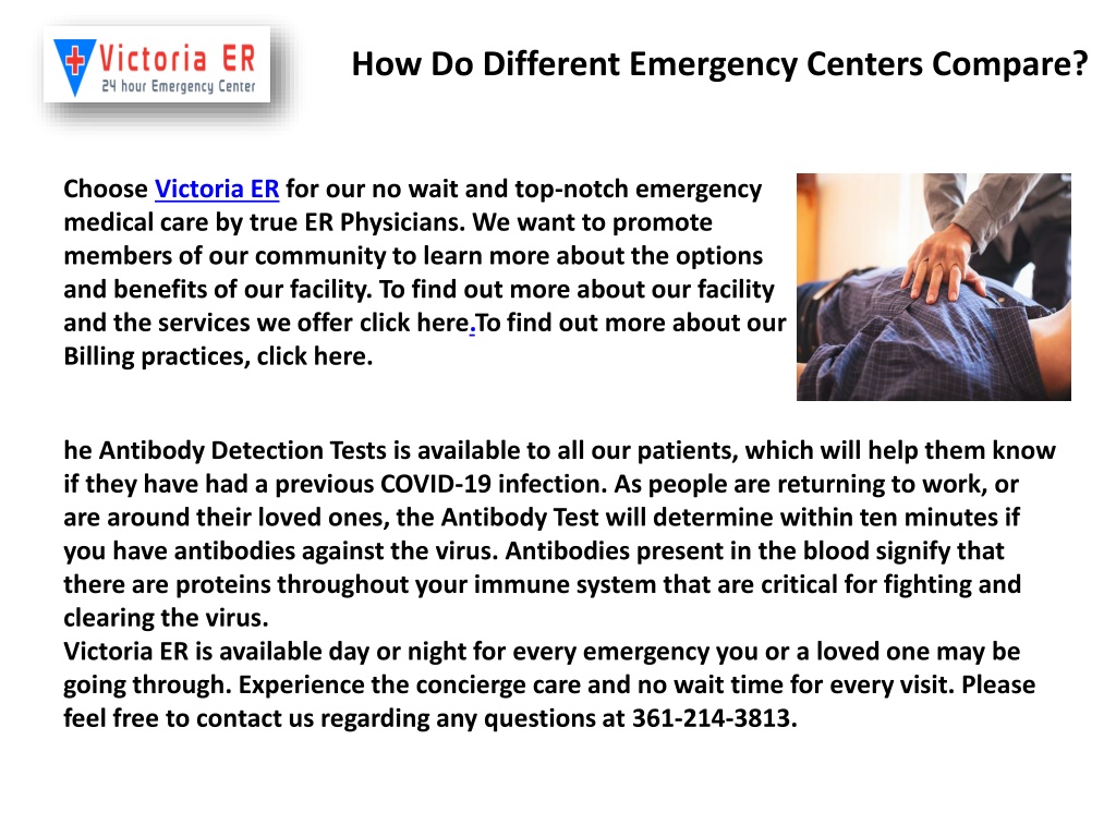 PPT - victoriaCOVID-19 Rapid Test Available at Victoria ER er ppt ...