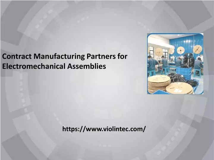 PPT - Contract Manufacturing Partners PowerPoint Presentation, free ...