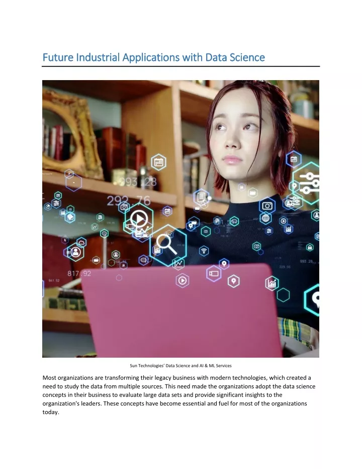 PPT - Future Industrial Applications with Data Science PowerPoint ...