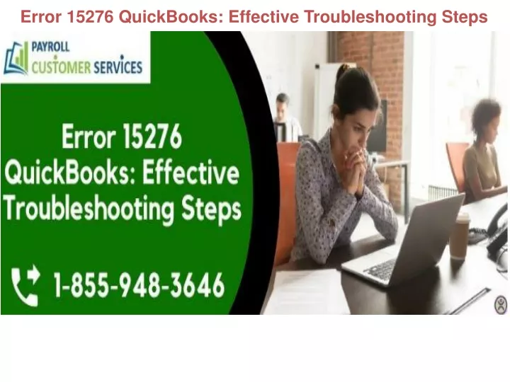PPT - Error 15276 QuickBooks: Effective Troubleshooting Steps ...