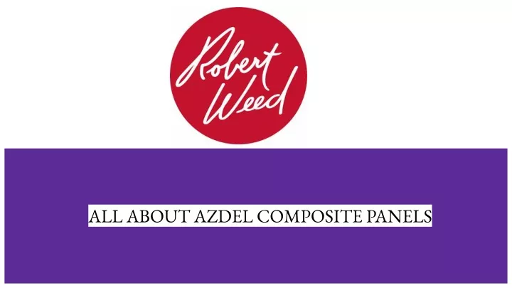 PPT - ALL ABOUT AZDEL COMPOSITE PANELS PowerPoint Presentation, free ...