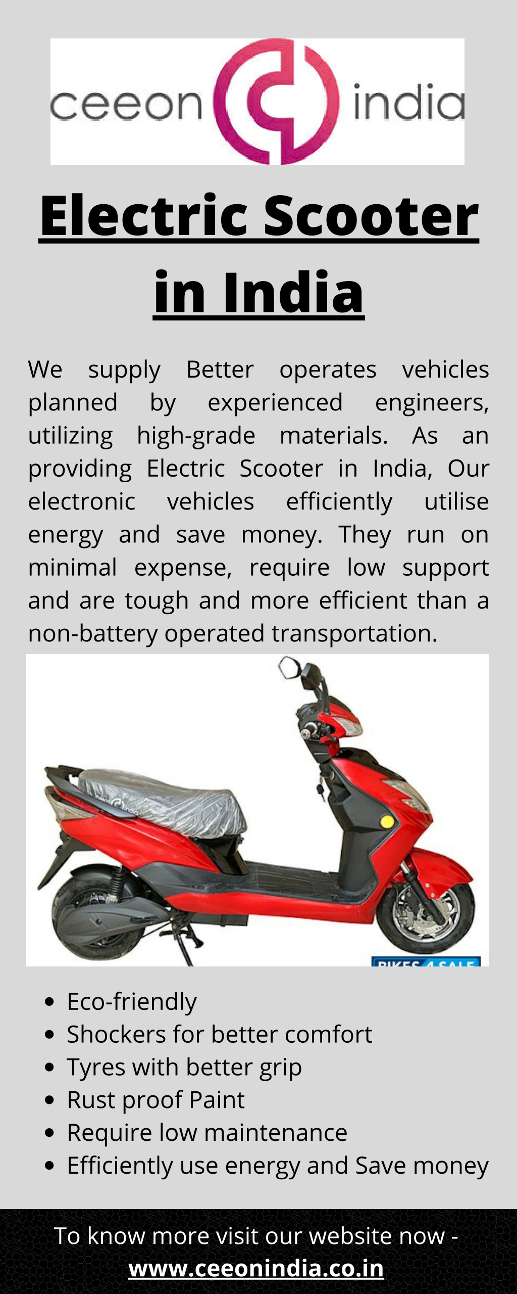 PPT - Electric Scooter In India - Ceeon India PowerPoint Presentation ...