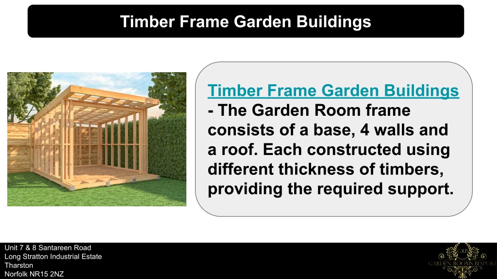 PPT - Timber Frame Garden Buildings - Gardenroomsbespoke PowerPoint ...