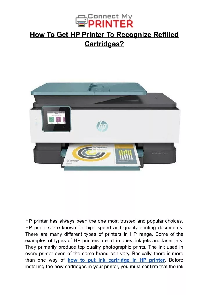 PPT - How To Get HP Printer To Recognize Refilled Cartridges PowerPoint ...