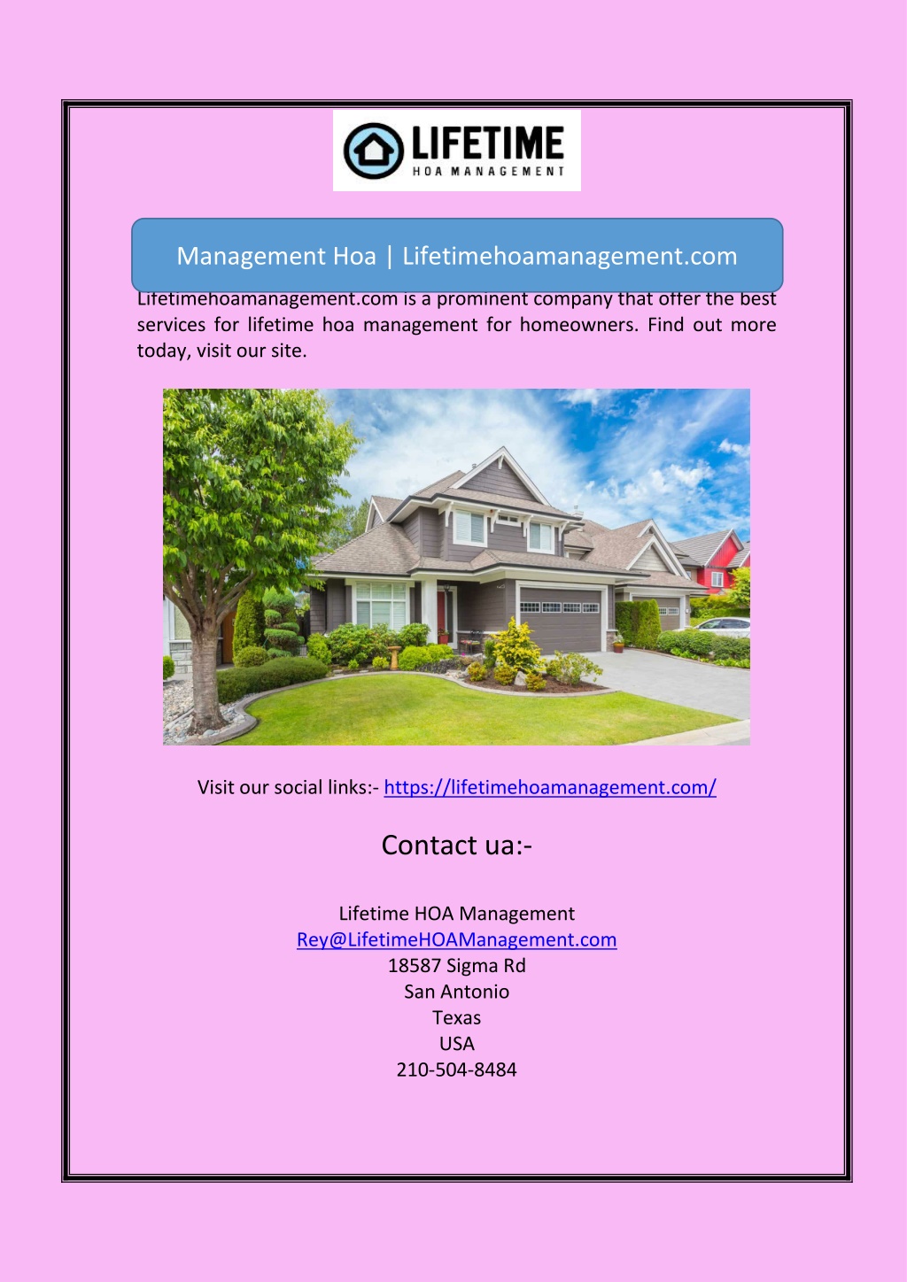 Ppt Management Hoa Powerpoint