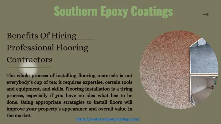 PPT - Hire Professional Flooring Contractors | Southern Epoxy Coatings ...