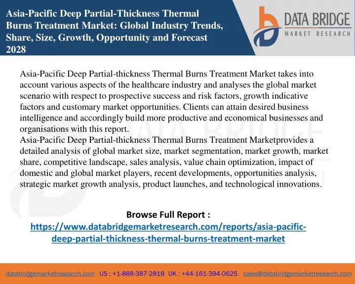 PPT - Asia-Pacific Deep Partial-thickness Thermal Burns Treatment ...