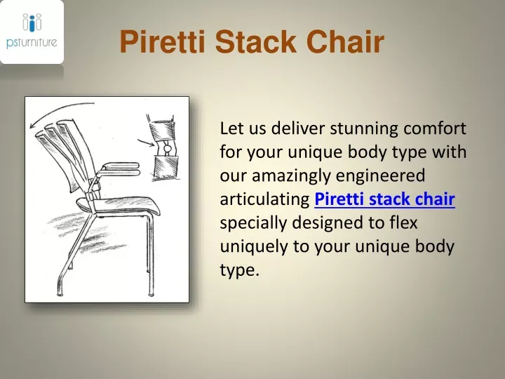 PPT - Piretti Stack Chair PowerPoint Presentation, free download - ID ...