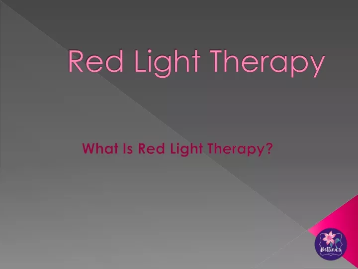PPT - Red Light Therapy PowerPoint Presentation, free download - ID ...
