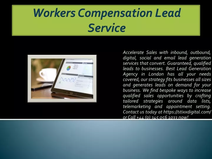 PPT - Workers Compensation Lead Service PowerPoint Presentation, free ...