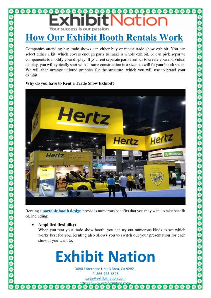 PPT - How Our Exhibit Booth Rentals Work PowerPoint Presentation, free ...