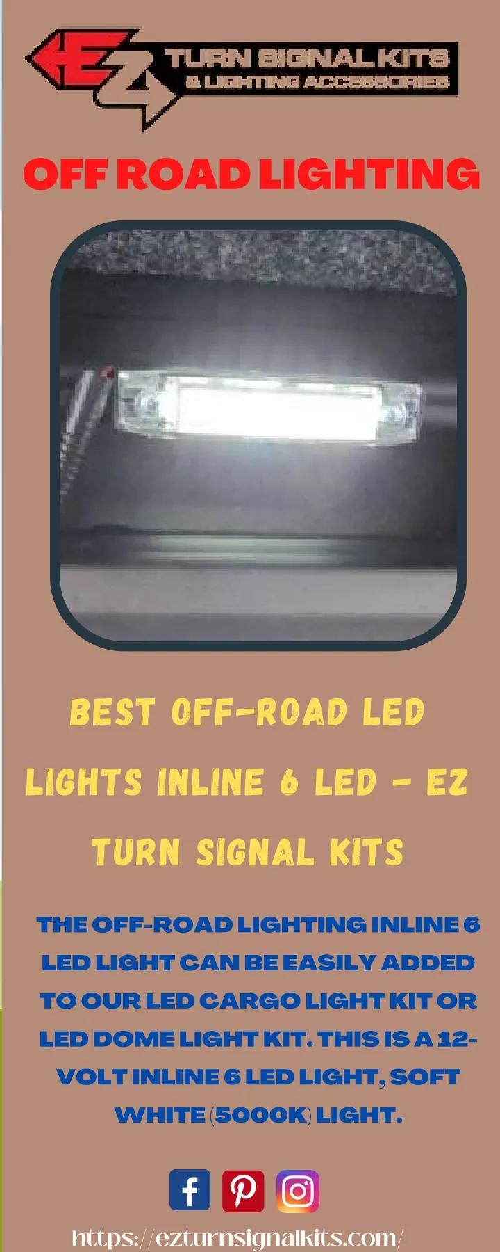 PPT - Best Off-Road Led Lights Inline 6 Led - Ez Turn Signal Kits ...