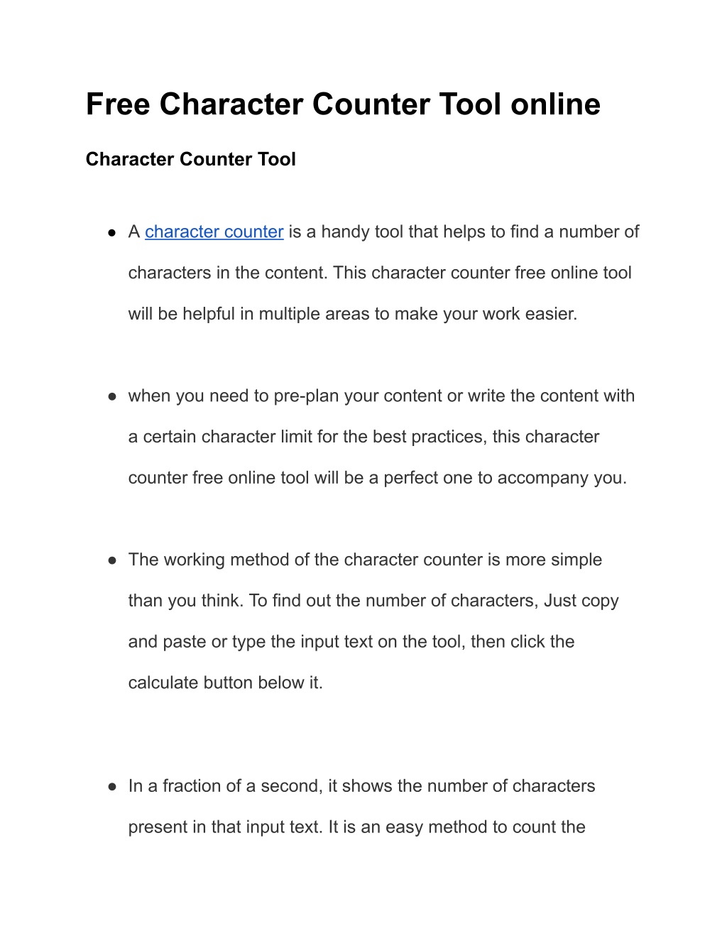 PPT - Character Counter Tool PowerPoint Presentation, free download ... PPT - Character Counter Tool PowerPoint Presentation, free download ...
