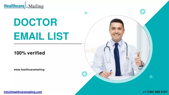 PPT - doctor email list PowerPoint Presentation, free download - ID ...