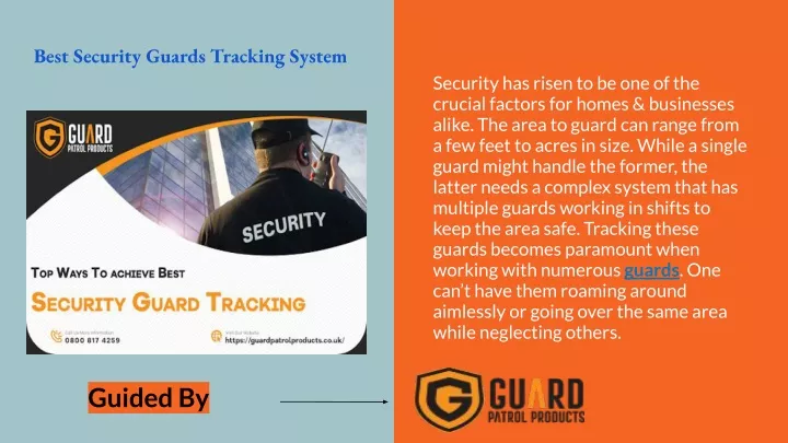 PPT - Top Ways to Achieve the Best Security Guard Tracking PowerPoint ...