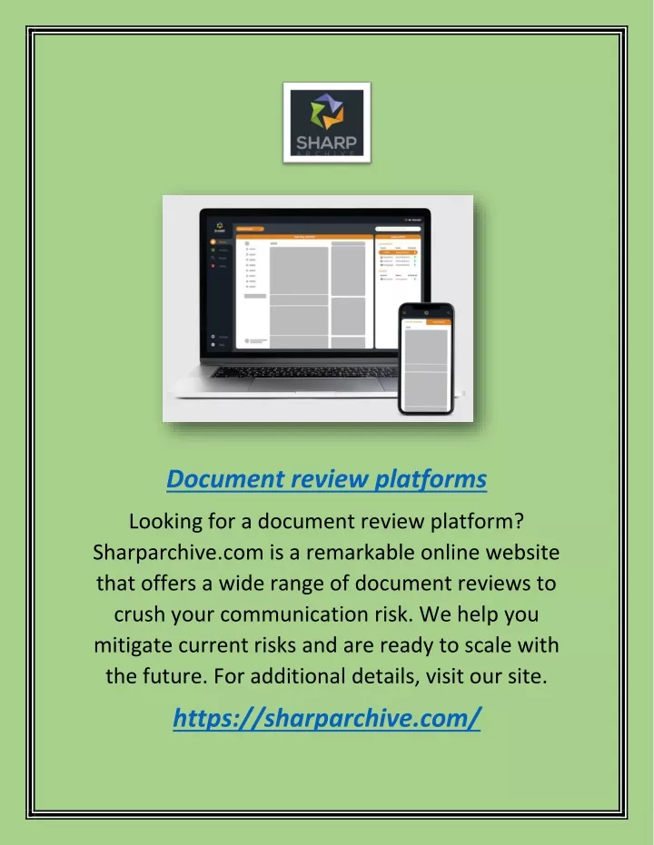PPT - Document Review Platforms | Sharparchive.com PowerPoint ...