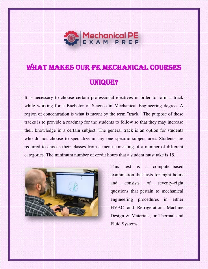 PPT - What Makes Our PE Mechanical Courses Unique PowerPoint ...