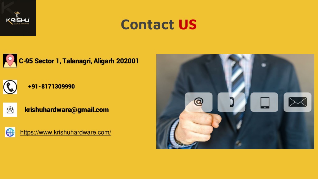 PPT - Door locks Manufacturers in India Krishu Hardware PowerPoint ...