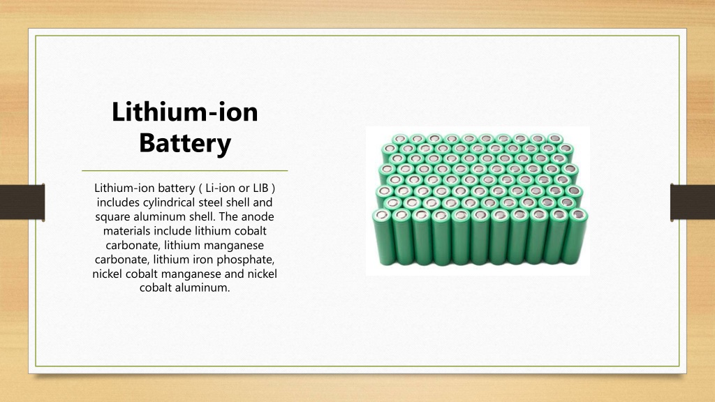PPT - Custom Lithium Ion Battery Pack Manufacturer From China ...
