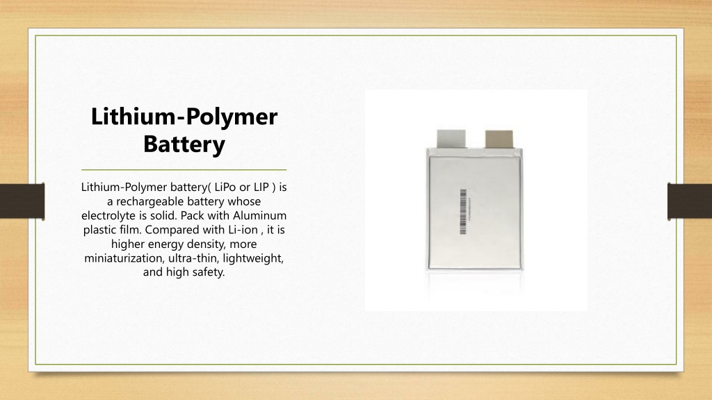 PPT - Custom Lithium Ion Battery Pack Manufacturer From China ...