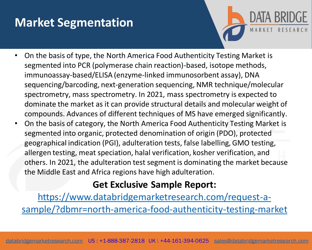 PPT - North America Food Authenticity Testing Market PowerPoint ...