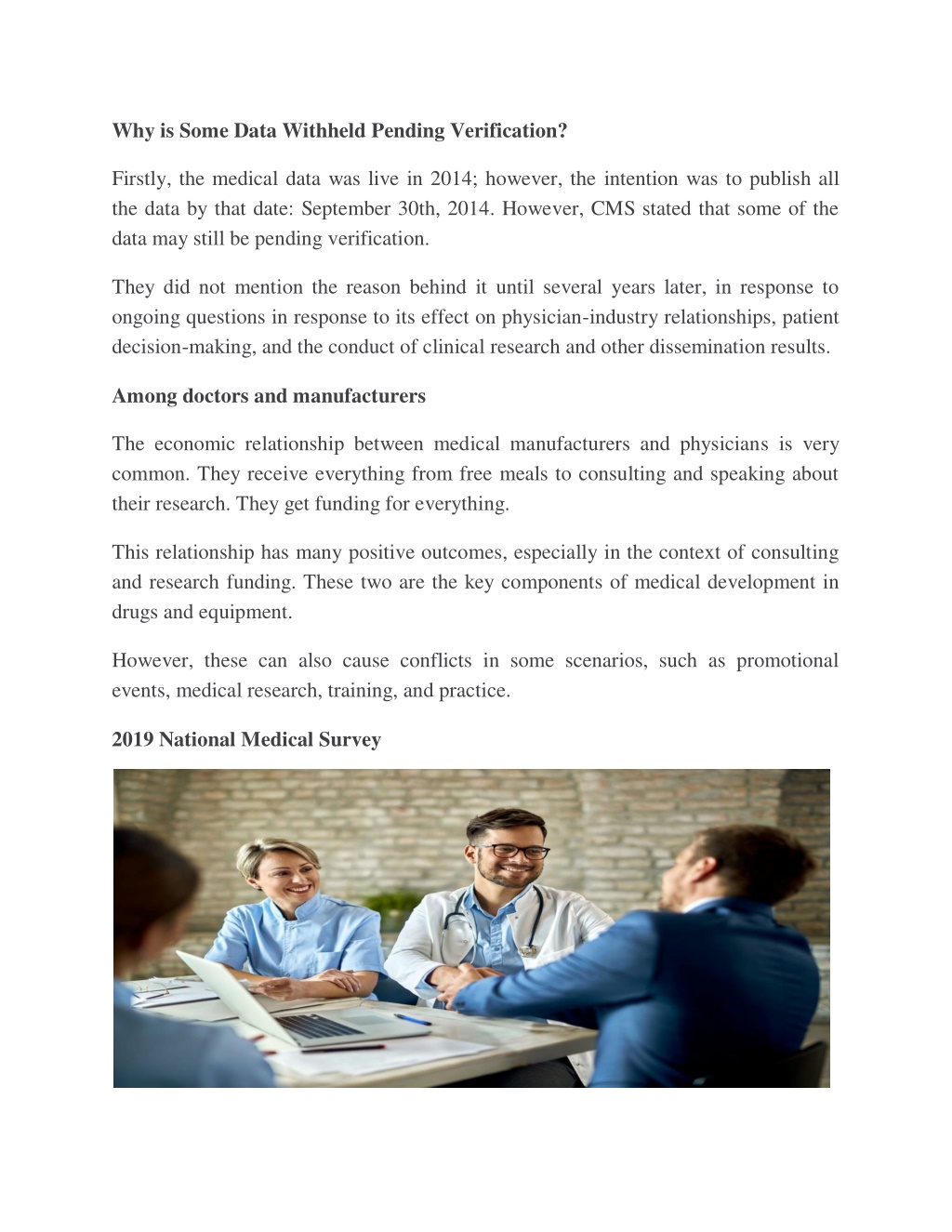 PPT - How the Physician Payment Sunshine Act Supports the Medical ...