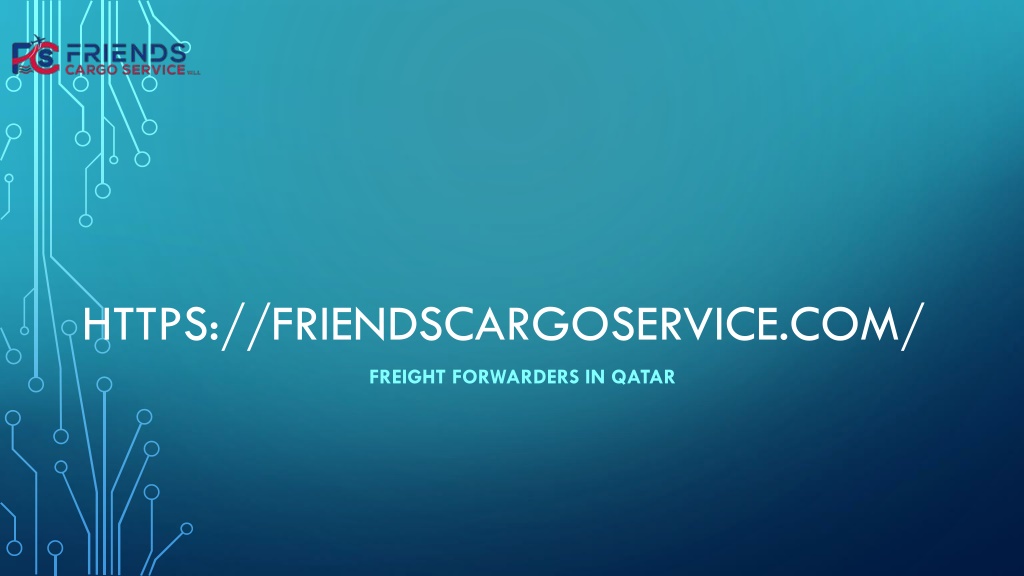 PPT - freight forwarders in Qatar PowerPoint Presentation, free ...