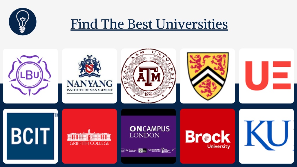 PPT - Overseas Higher Education Consultant - Best Fit Universities ...