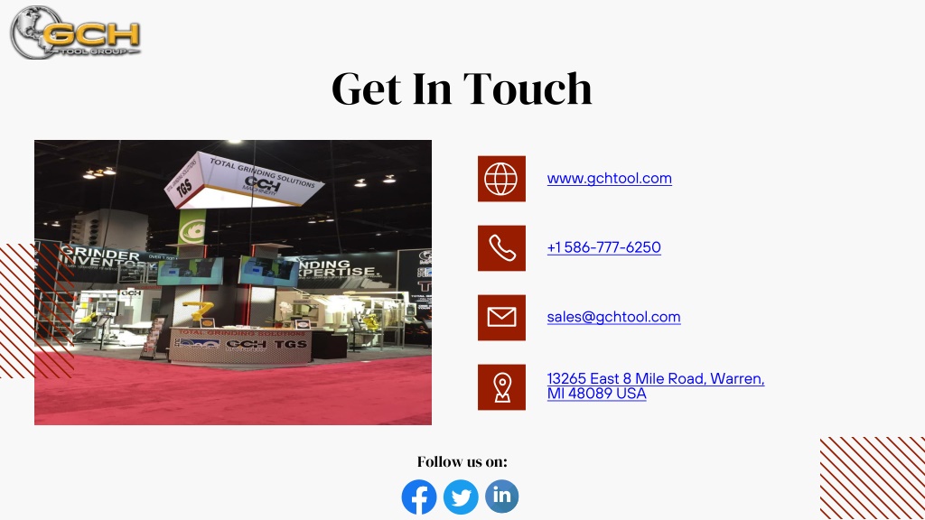PPT - GCH Tool Group: A Leading Supplier to the Global Grinder Industry ...