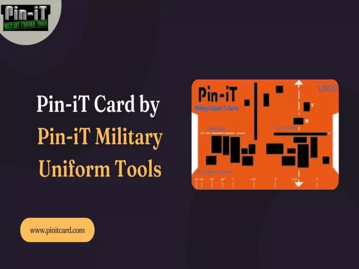 PPT - Pin-iT Card by Pin-iT Military Uniform Tools PowerPoint ...
