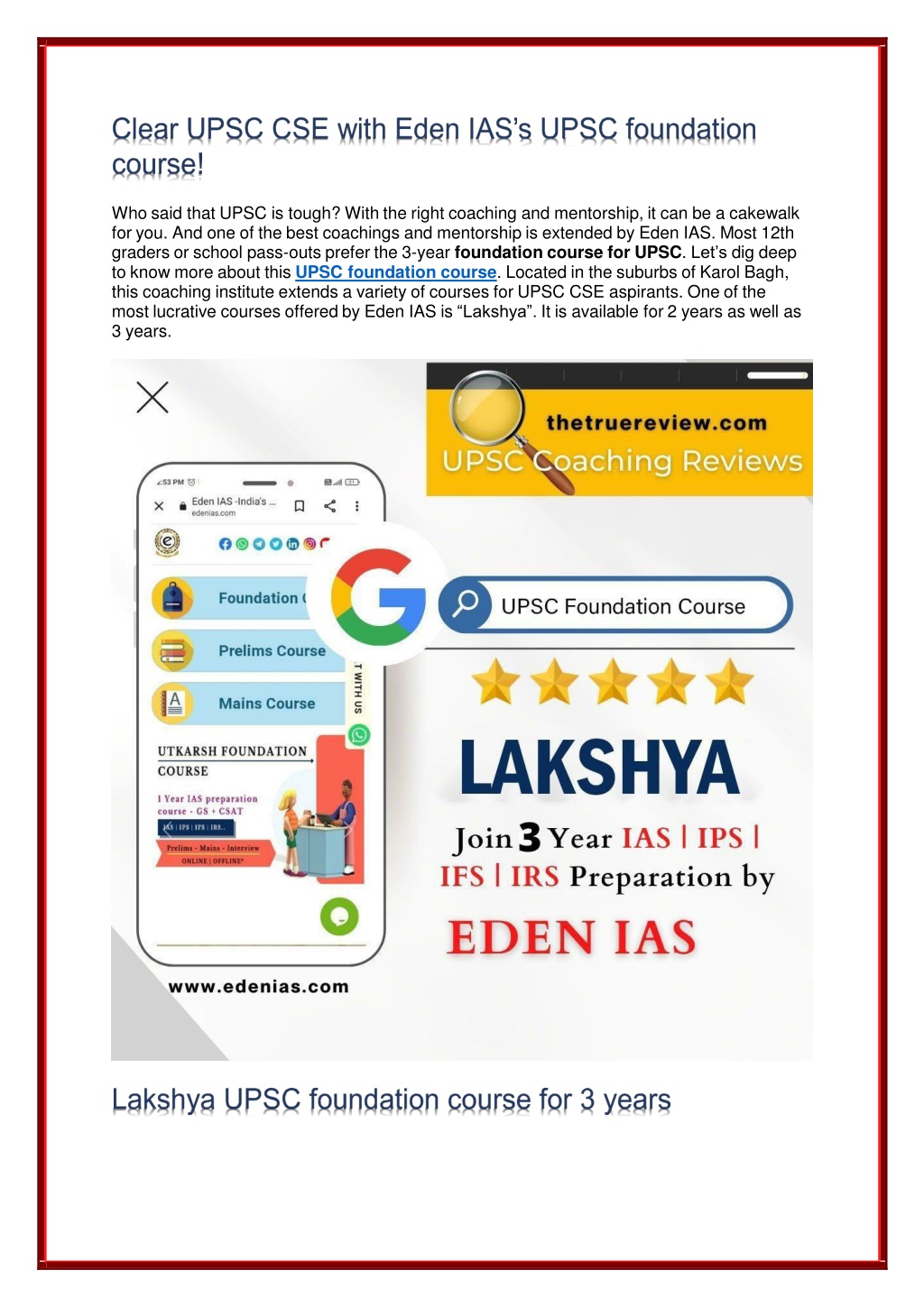 PPT - Clear UPSC CSE with Eden IAS’s UPSC foundation course! PowerPoint ... PPT - Clear UPSC CSE with Eden IAS’s UPSC foundation course! PowerPoint ...