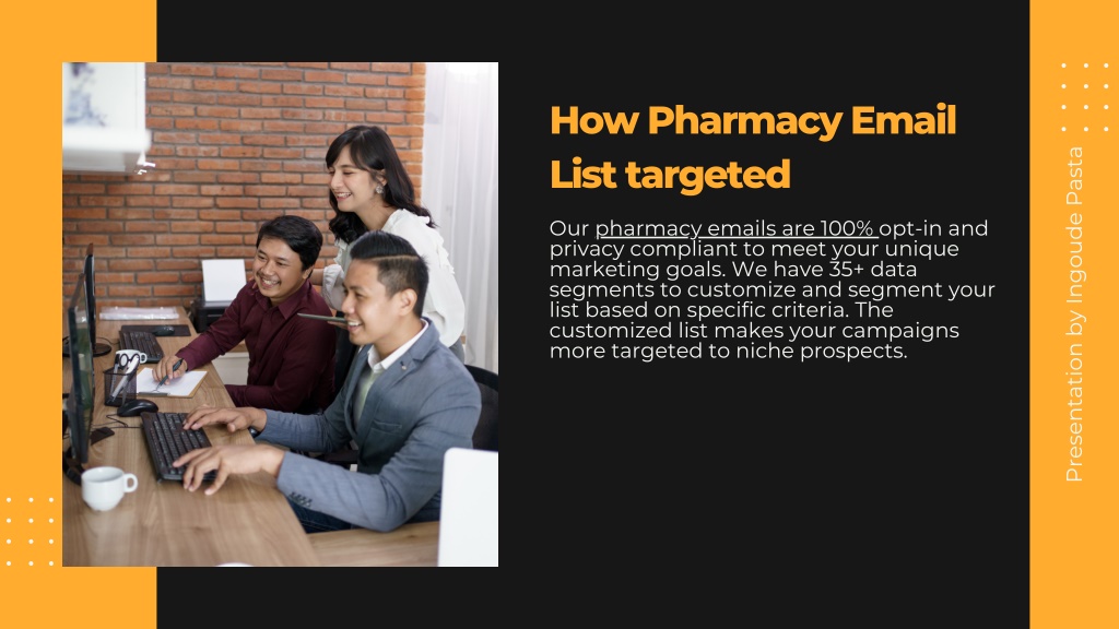 PPT - Pharmacy Email List | 100% Privacy Compliant Pharmacy Emails ...