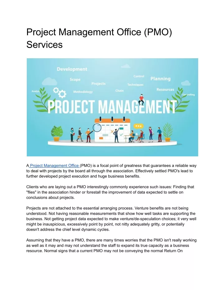 PPT - Project Management Office (PMO) Services PowerPoint Presentation ...