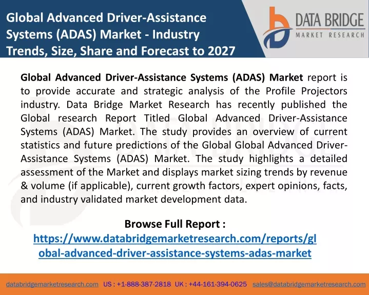 PPT - Global Advanced Driver-Assistance Systems (ADAS) Market PDF ...