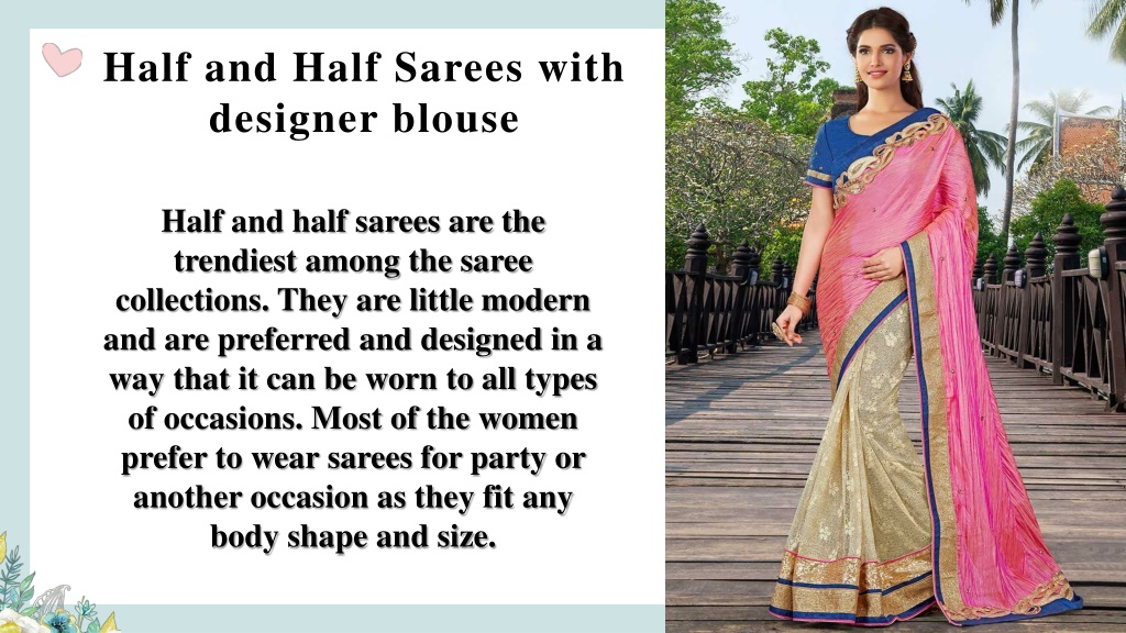PPT - Buy Navratri Half and Half saree blouse PowerPoint Presentation ...