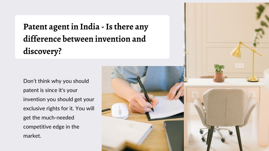 PPT - Patent Agent In India – Need To Know Before Registering The ...