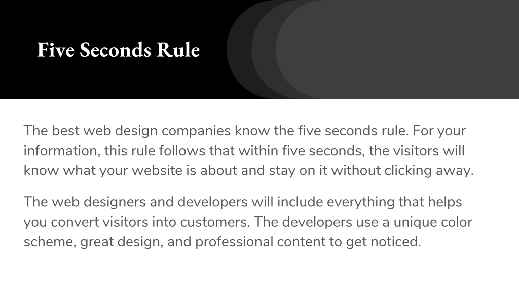 PPT - Four Important Steps that Every Web Design Company Should Follow When Designing a Website ...