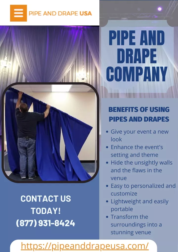 PPT - Pipe And Drape Company | Professional Services - Pipe And Drape USA PowerPoint ...