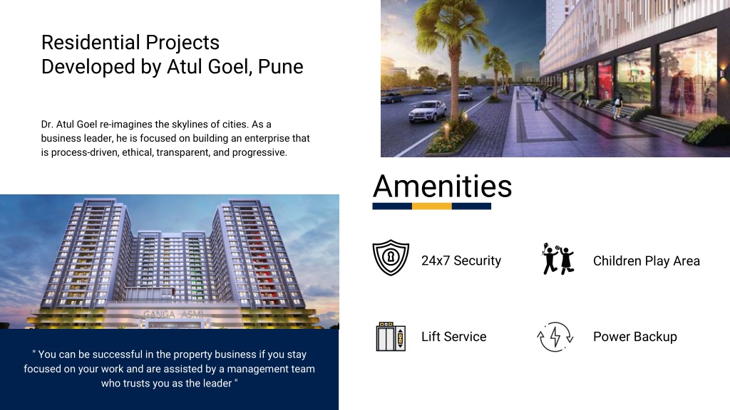 PPT - Atul Goel, Pune - Best Real Estate Professional Developer ...