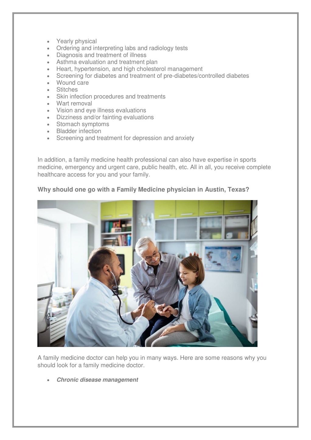 PPT - Know Everything about a Family Medicine Doctor PowerPoint ...