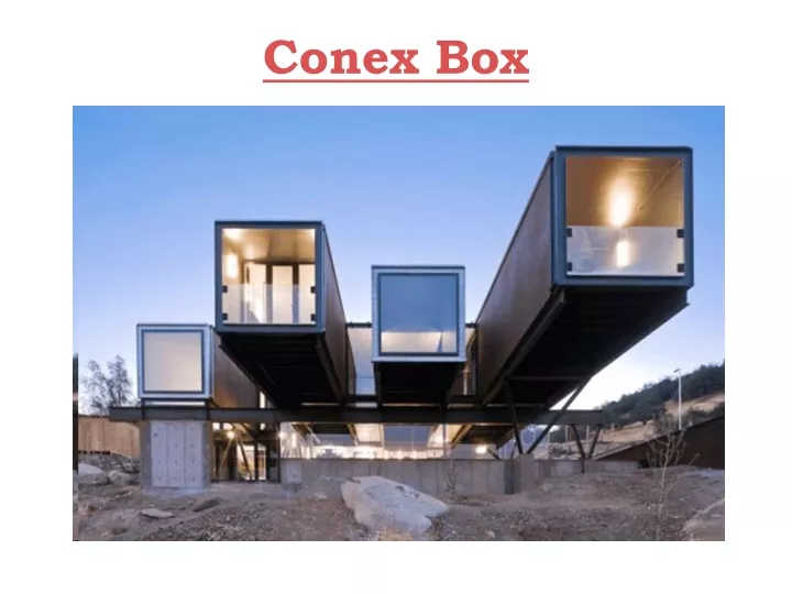 PPT - What is a Conex Box? PowerPoint Presentation, free download - ID ...