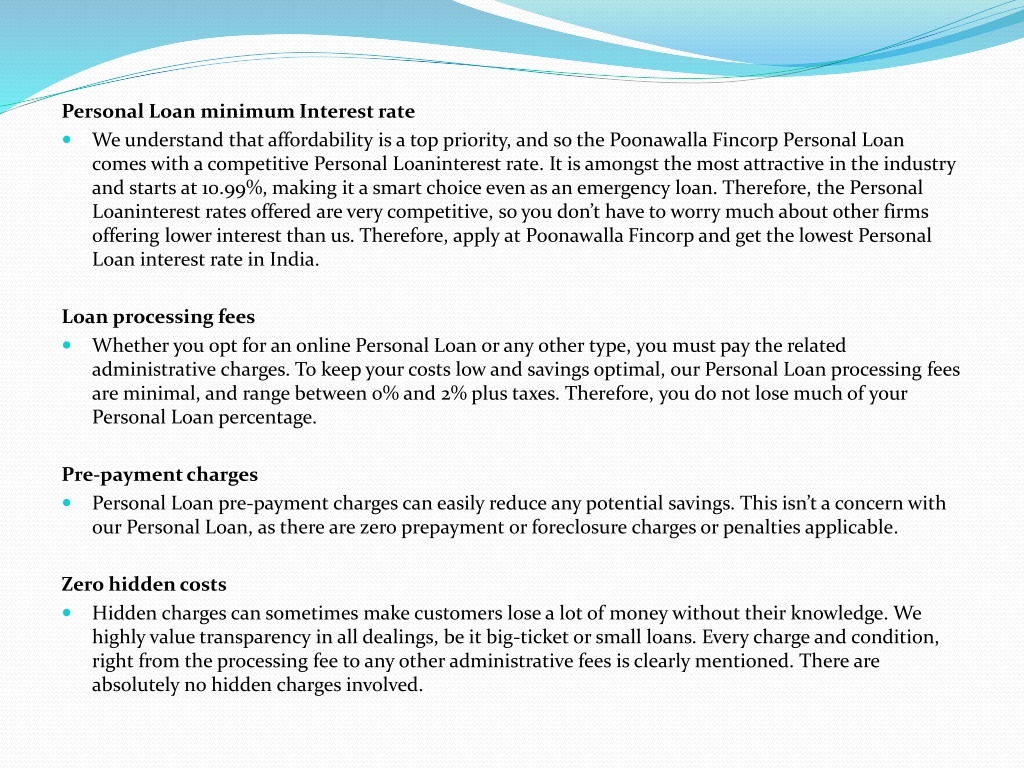 PPT - Things You Should Know About Personal Loans Interest PowerPoint ...