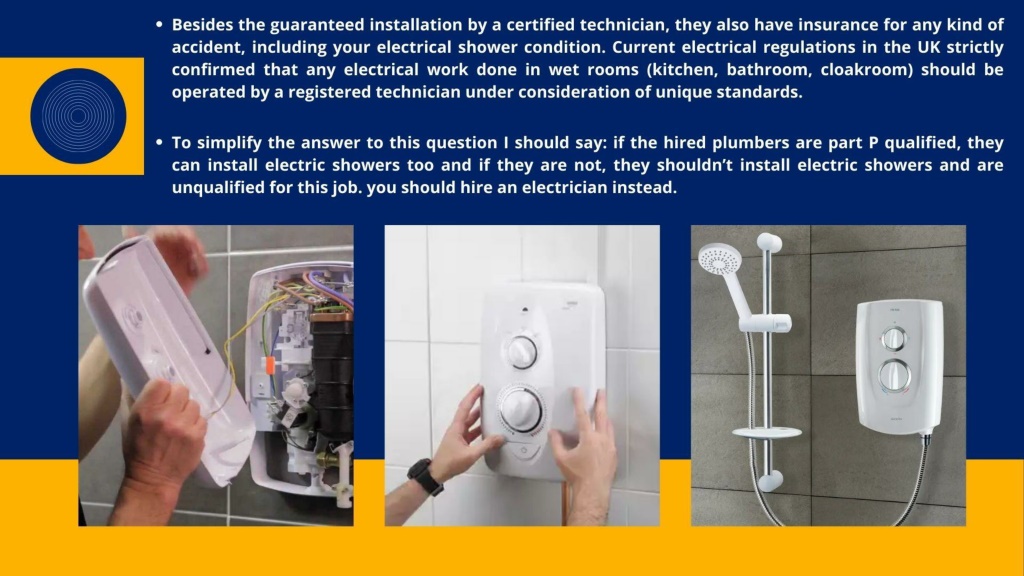 PPT - Hiring an Electrician or A Plumber to Fit an Electric Shower ...