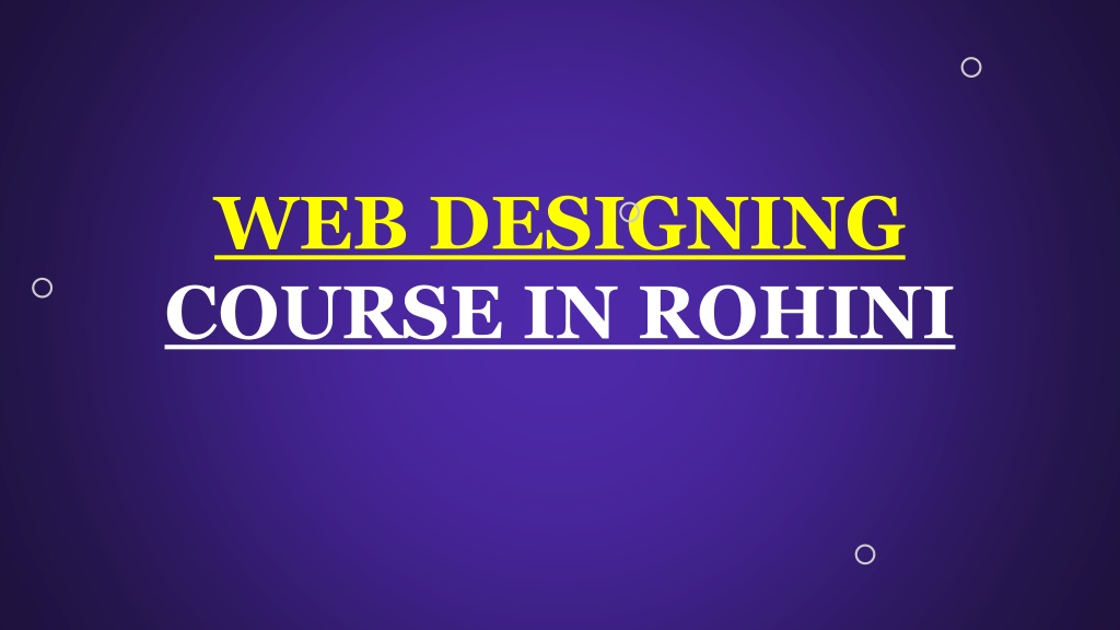 PPT - WEB DESIGNING COURSE AFTER GRADUATION PowerPoint Presentation, free download - ID:11512760
