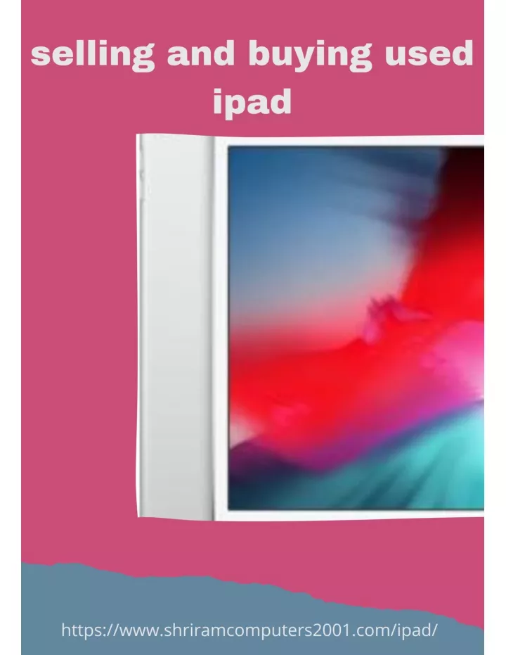 PPT - selling and buying used ipad PowerPoint Presentation, free ...