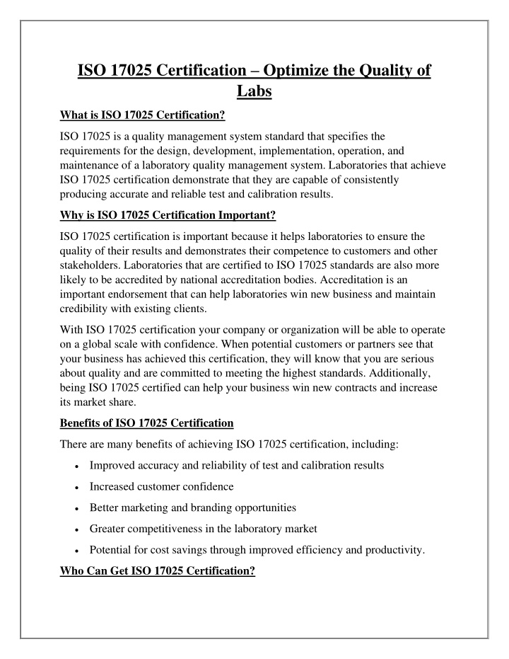 PPT - pelatihan iso 17025 PowerPoint Presentation, free download - ID ...