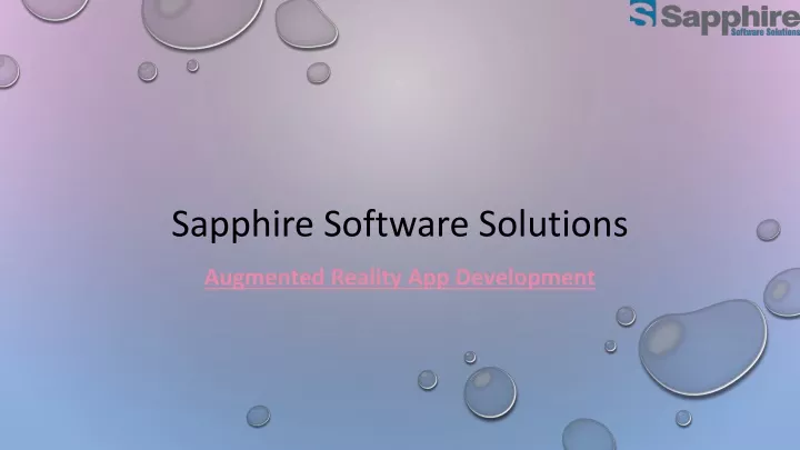 PPT - Augmented Reality App Development Company | Hire AR developers India, USA PowerPoint ...