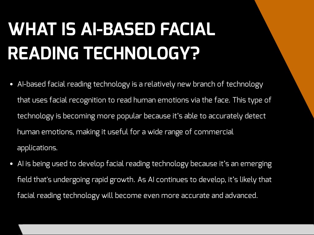 PPT - AI-Based Facial Reading Technology: For Better Staff Retention ...
